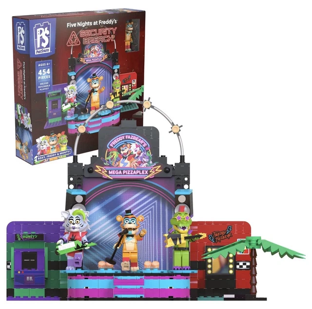 FIVE NIGHTS AT Freddy’s FNAF Brick Building Set Phat$tack American ...