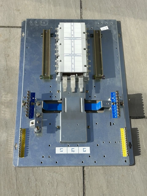 MEM PANEL MCCB Distribution Board Box Fuse 6 Way 3 Phase Busbar Buzzbar ...