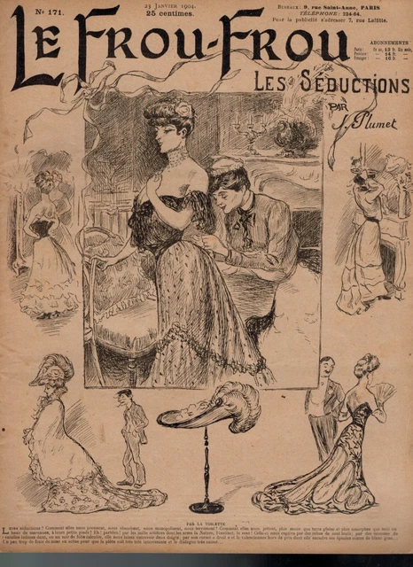 REVUE LE FROU Frou n°171 23/01/1904 EUR 5,99 - PicClick FR