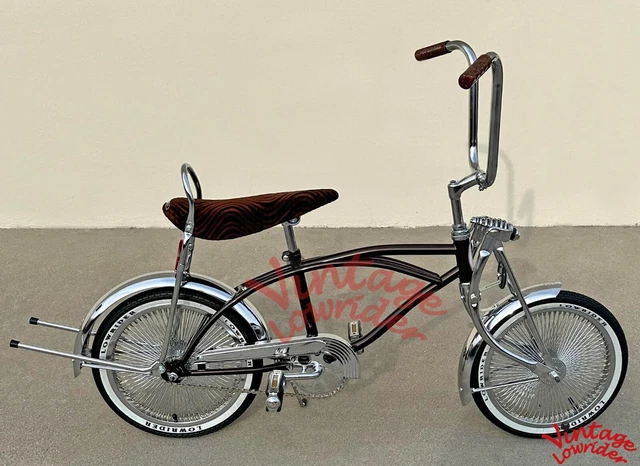 JANTES ET PNEUS Lowrider Vélo Chrome/Marron Marron 144 Rayons Lowrider ...