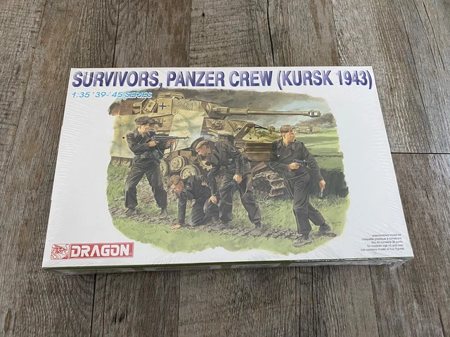 FIGURINES DRAGON 6129 - Evacuation tankiste allemand WW2 - 1/35 - NEUF ...