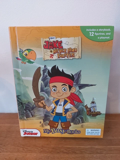DISNEY JUNIOR JAKE the NEVER LAND PIRATES MY BUSY BOOK IDÉAL 12 CAKE ...