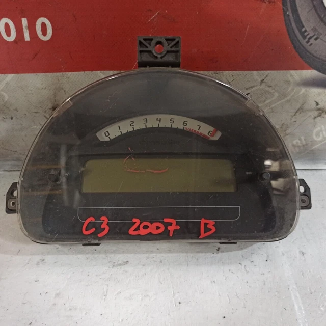 TABLEAU DE BORD Compteur Kilométrique Citroen C3 MK1 1.4 Essence 2007 ...