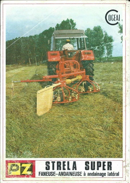 BROCHURE MATÉRIEL AGRICOLE - Cogeai - Strela Super - Faneuse Tedder ...