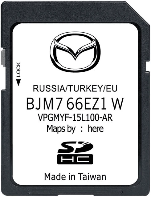 LATEST SD MAP Mazda Sat Nav Sd Europe Mazda 3 Cx-30 Bjm 2023 Bjm766Ez1W ...