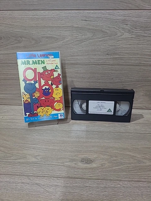 MR. MEN IN the Great Alphabet Hunt - ABC - Little Learners VHS Video ...