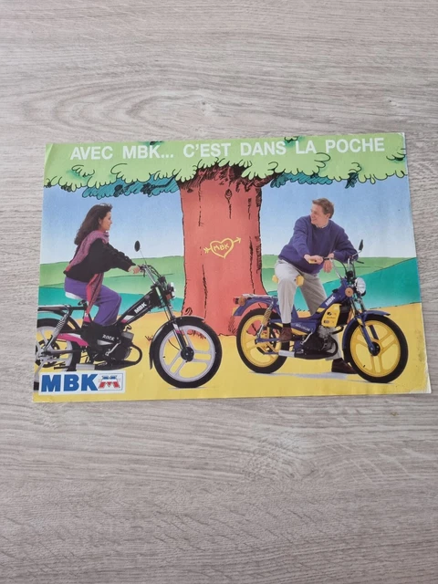 BROCHURE PROSPECTUS CATALOGUE MBK Motobecane Magnum & Rock EUR 8,99 ...
