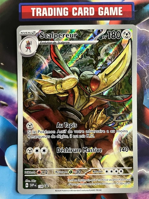 CARTE POKÉMON HOLO Scalpereur SVP 130 Promo Ecarlate & Violet FR NEUF EUR 0,01 - PicClick FR
