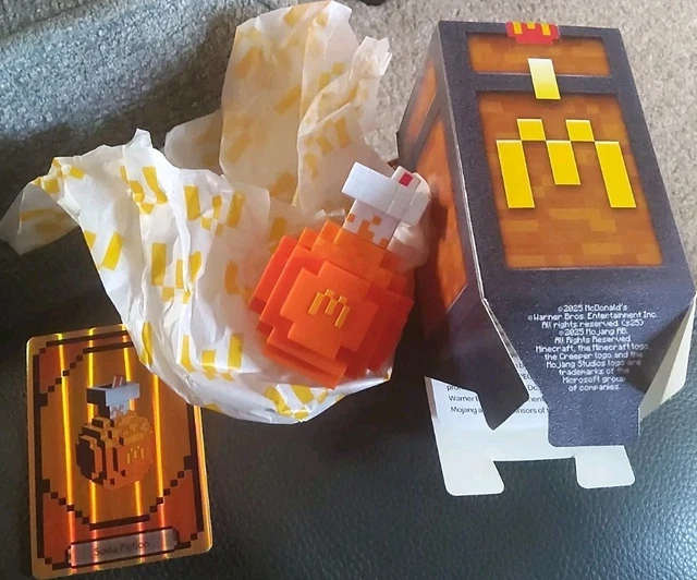 MCDONALD’S MINECRAFT ADULT Happy Meal Limited Edition Toy "Potion ...