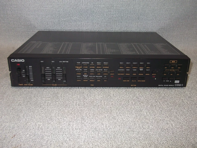 VERY RARE CASIO CSM-1 Digital Sound Module - Made in Japan £89.99 ...