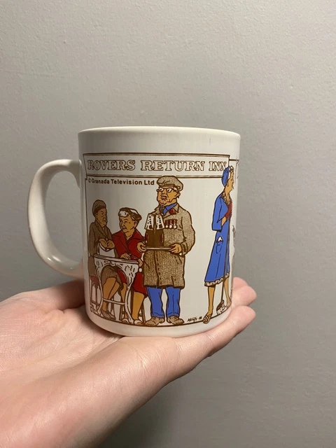 CORONATION STREET THEN and Now Rovers Return Vintage Kilncraft ...