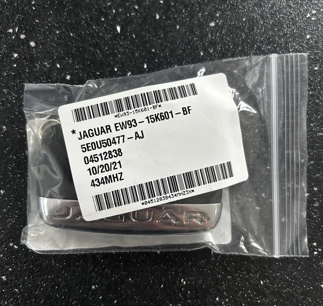 NEW GENUINE JAGUAR XE XF XJ Key Fob Remote 433MHz C2D51458 EW93-15K601 ...