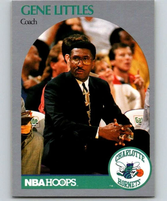 1990-91 HOPPS BASKETBALL #307 Gene Littles NBA Hornets CO EUR 0,82 ...