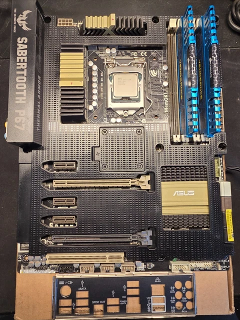ASUS SABERTOOTH P67 LGA 1155 Intel Motherboard + i7 2600K + 8GB RAM ...