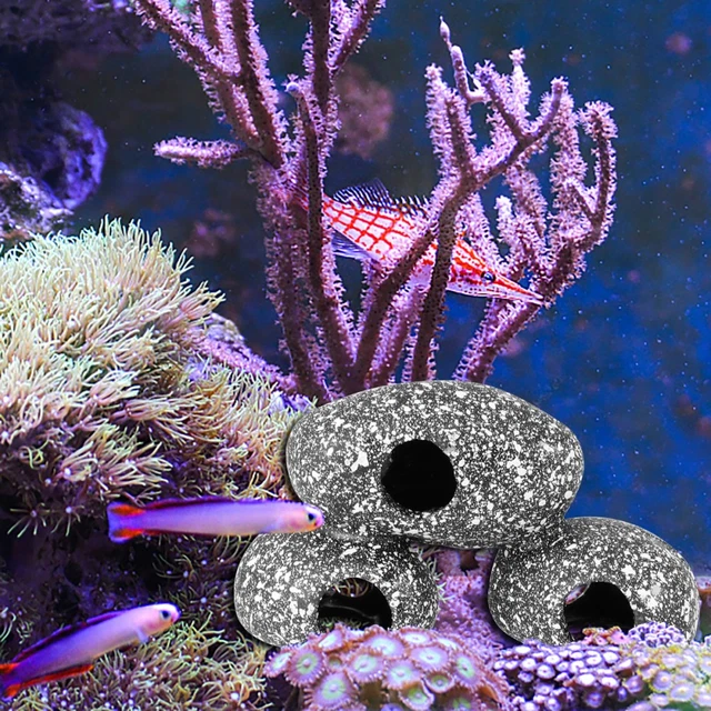 RESIN STONE FISH Shelter Aquarium Habitat Fish Tank Habitat Aquarium ...