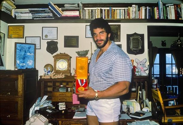 AMERICAN ACTOR LOU Ferrigno also known as the Hulk 1980s Old Photo 1 ...