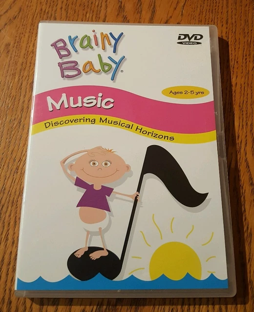 BRAINY BABY MUSIC Dvd Kids Ages 2 - 5 Pre School £13.99 - PicClick UK
