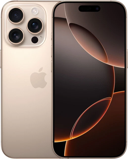 APPLE IPHONE 16 Pro 256 Go Titane Sable Reconditionné Très bon état EUR ...