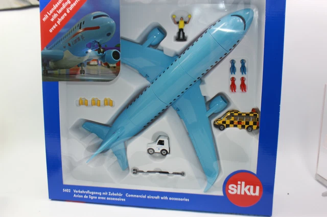 SIKU 5402 VERKEHRSFLUGZEUG Avion Avec Aéroport Accessoires Neuf Dans ...