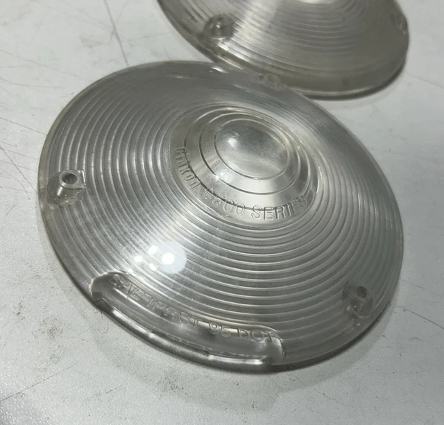 GRAKON 9500 SERIES Clear Lens 4" SAE IPRST 95 DOT RP-9016R/1 (Set Of 2 ...