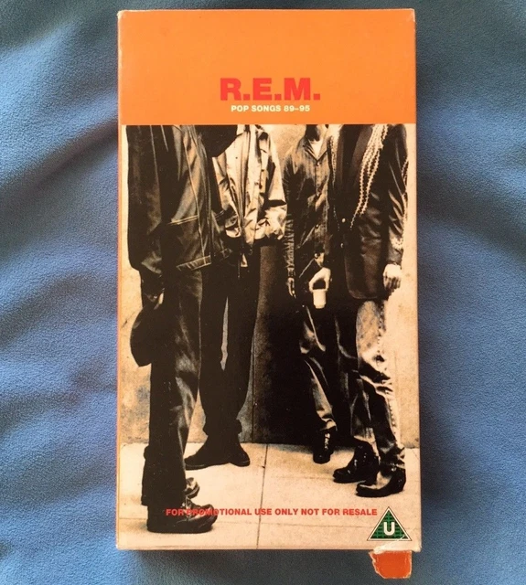 R.E.M. - RARE 15 Track Promo Vhs Video - 'Pop Songs 89-95' £25.00 ...