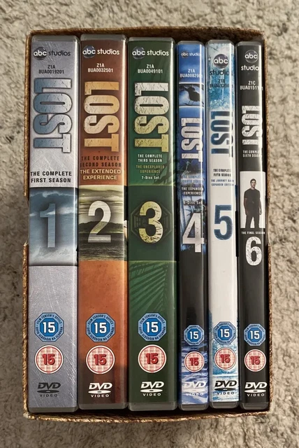 LOST THE COMPLETE Collection Seasons 1-6 DVD Boxset - Region 2 £15.99 ...