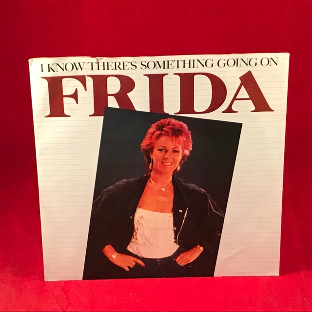 ABBA FRIDA I Know There's Something Going On 1982 UK 7" vinyl single ...