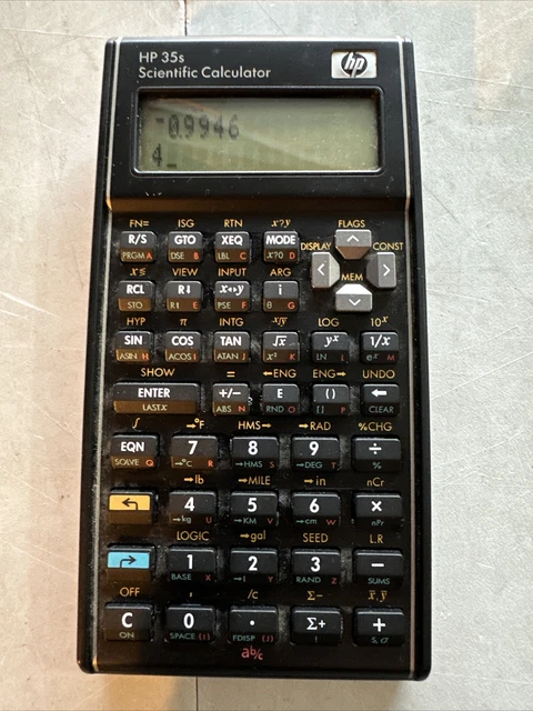CALCULATRICE VINTAGE HP 35 S Fonctionnelle Rare Hp 35s Hewlett Packard EUR 199,99 - PicClick FR