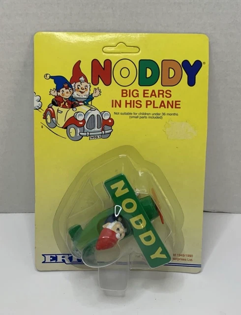 NODDY BIG EARS In His Plane Diecast Toy ERTL 1990 New and Sealed £7.99 ...