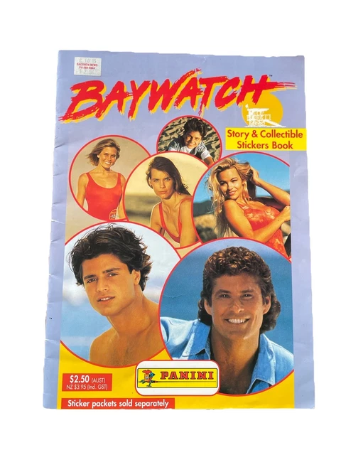 BAYWATCH STICKERS (1990S) - Baywatch Story & Collectible Stickers Book ...