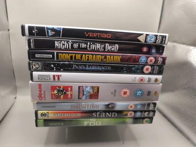10 X CLASSIC Horror and Thriller DVD Films Bundle £13.97 - PicClick UK