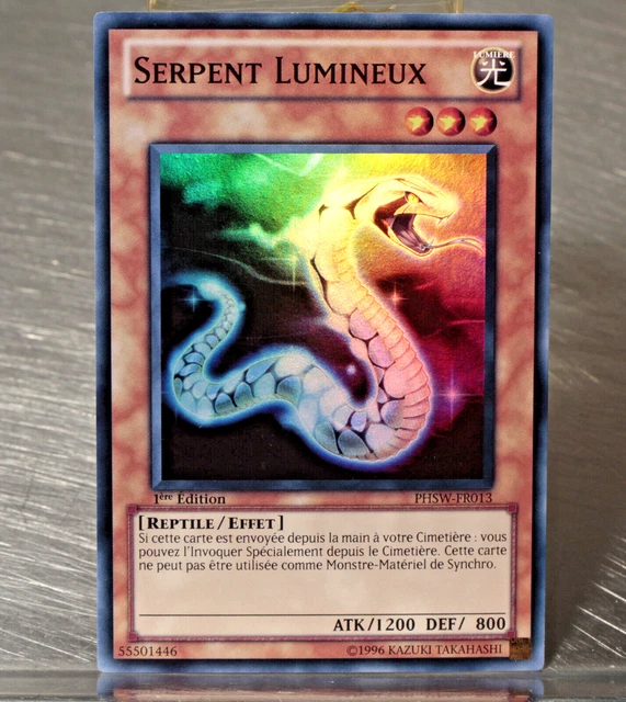 CARTE YU-GI-OH! SERPENT Lumineux PHSW-FR013 Super rare 1ère édition EUR 2,00 - PicClick DE