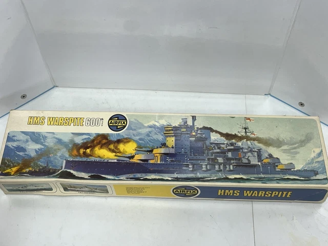 AIRFIX HMS WARSPITE 1/600 Scale Complete Boxed With Instructions £26.71 ...