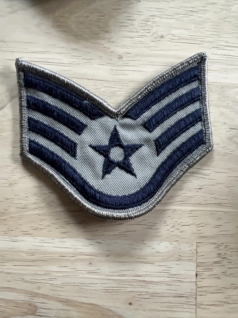 USAF - STAFF Sergeant - Arm Badge - Subdued - Vintage Patch - Air Force ...