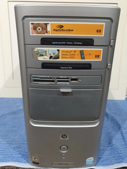 DESKTOP PC HP Pavilion T3000 RETRO PC - Windows XP - Tested Working ...