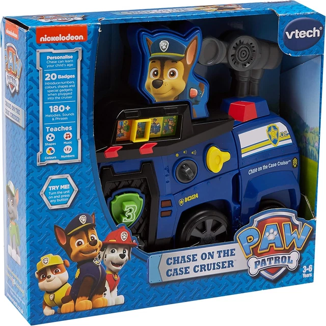 VTECH PAW PATROL Chase on the Case Cruiser, Kids, Children Toy, Gift ...