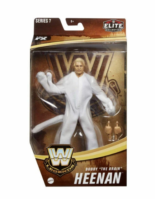 FIGURINE ARTICULÉE MATTEL WWE Legends Elite Collection Bobby The Brain ...