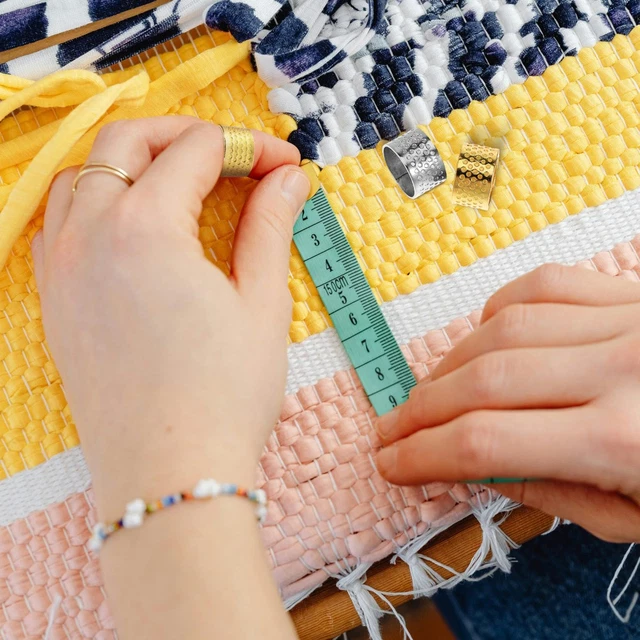 2 PCS METAL Sewing Finger Pads Thimble Rings Hand-sewing Supplies $17. ...