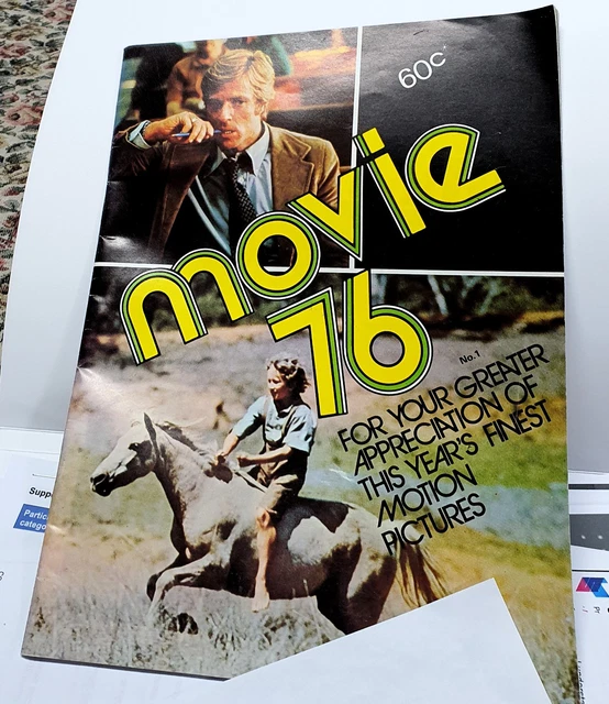&MOVIE '76& NO 1. fil;m fan Australian cinemamagazine in VGC. Bowie ...