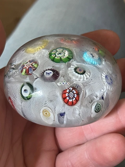 SULFURES PRESSE PAPIER BACCARAT 1848 / 7 GRIDEL personnage boule verre ...