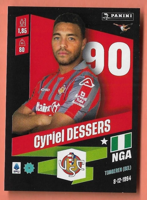 PANINI CALCIATORI 2022 2023 N.78 Cyriel Dessers Cremonese EUR 1,00 ...