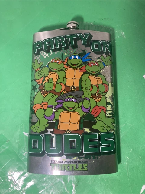 ORIGINAL TEENAGE MUTANT ninja turtles Jumbo 64 Oz Stainless Steel Flask ...