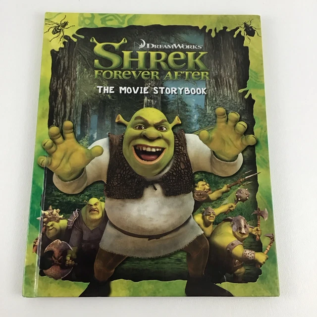 DREAMWORKS SHREK BOOK Forever After The Movie Storybook Princess Fiona ...