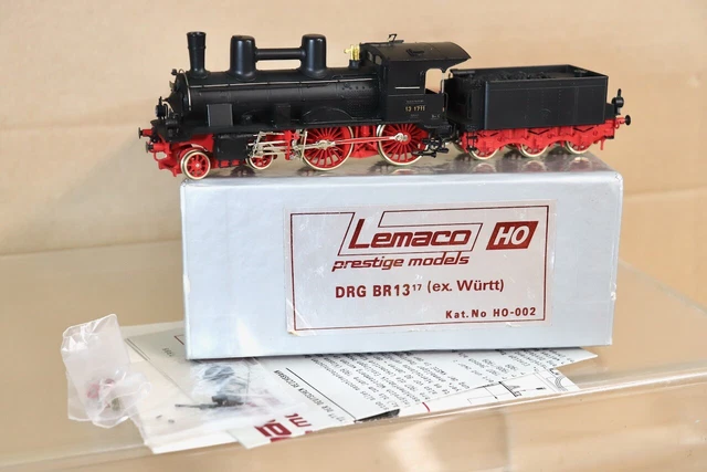 LEMACO HO-002 DR DRG BLACK 4-4-0 CLASS BR 13 1711 LOCO MINT BOXED ne £ ...