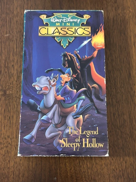WALT DISNEY MINI Classics: The Legend of Sleepy Hollow Slip Cover VHS ...