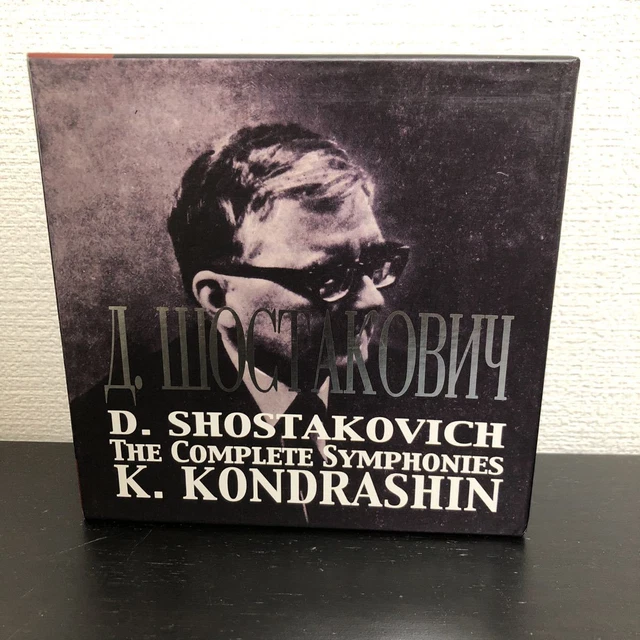 SHOSTAKOVICH COMPLETE SYMPHONIES The Complete Symphonies Kondrashin conductor EUR 207,17 ...