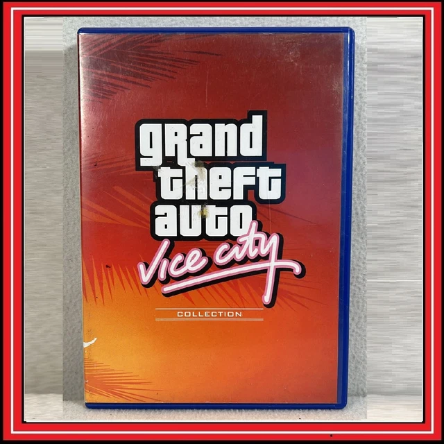 GTA GRAND THEFT Auto VICE CITY Collection per PS2 Sony Playstation 2 ...