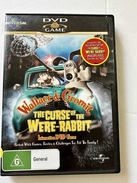 WALLACE & GROMIT The Curse Of The Were-Rabbit Interactive DVD Game ...