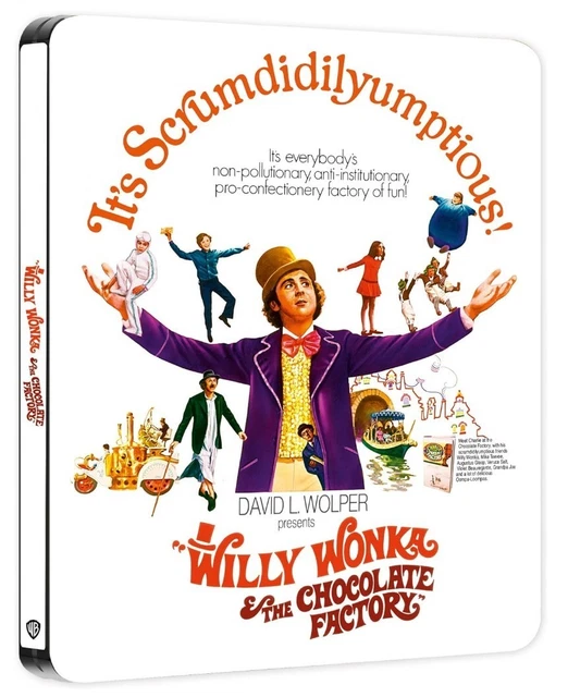 Willy Wonka And The Chocolate Factory 4k Ultra Hd Steelbook Uk Exclusive Presale Eur 4425
