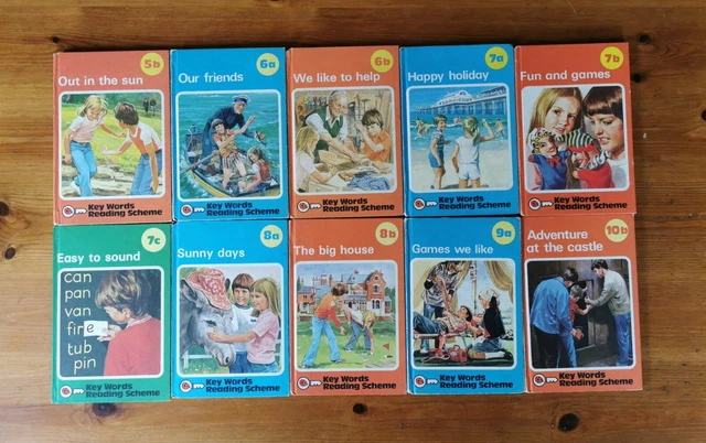 10 X LADYBIRD Key Words Reading Scheme Books 1970s £18.00 - PicClick UK